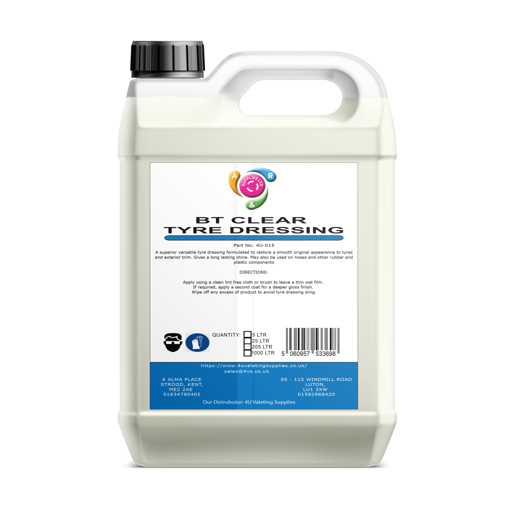 BT CLEAR TYRE DRESSING - BeniChem