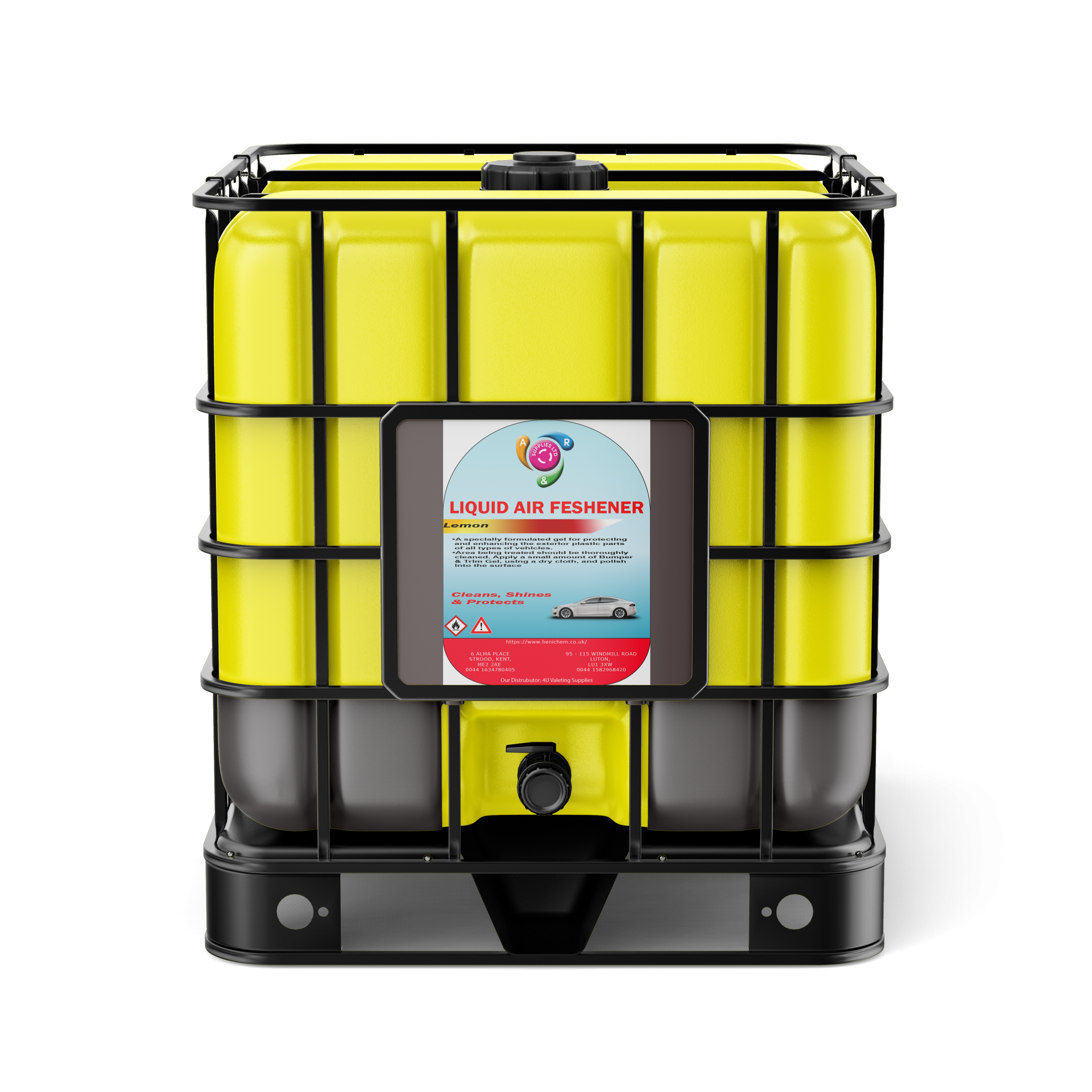 LIQUID AIR FRESHENER LEMON - BeniChem